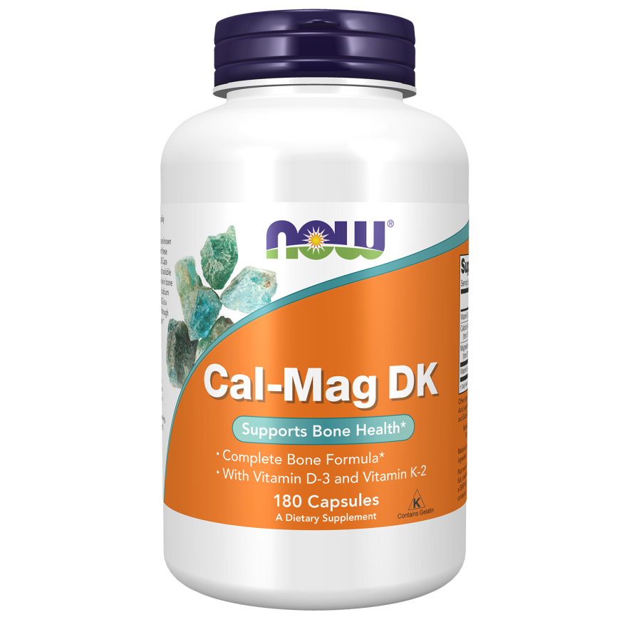 Cal-Mag DK (Calcio + Magnesio + Vit D + Vit K2) 180 Caps - Now